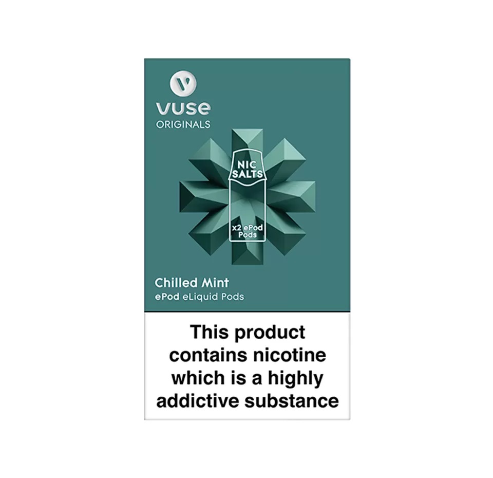 VUSE ePOD – Chilled Mint Nic Salts e-Liquid Pods – Shop E17 VUSE ePOD – Chilled Mint Nic Salts e-Liquid Pods – Shop E17
