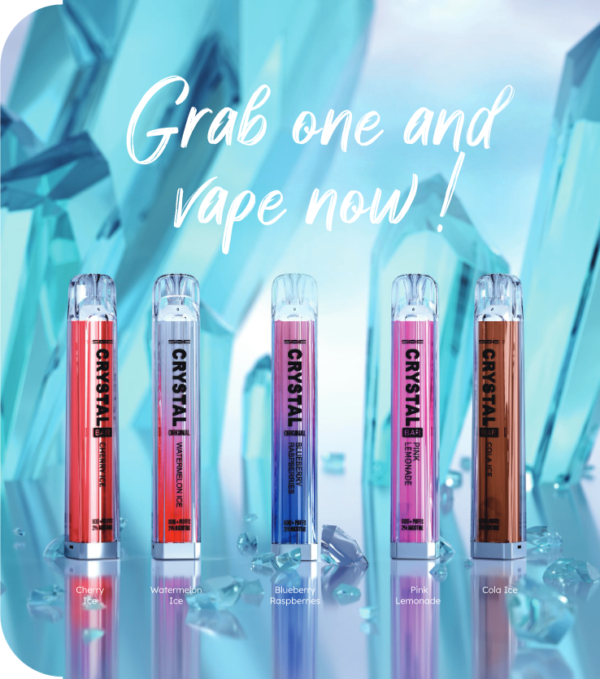 Crystal 600 Tobacco Disposable Vape Shop E17